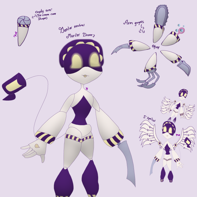 Murder Drones- Disassembly Drone - ibisPaint