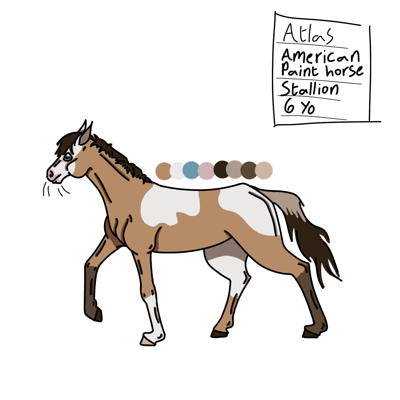 redrawing of Atlas - ibisPaint