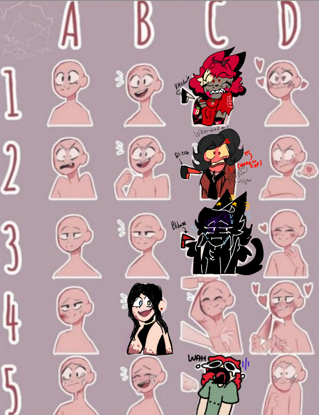 She’s a silly collab - ibisPaint