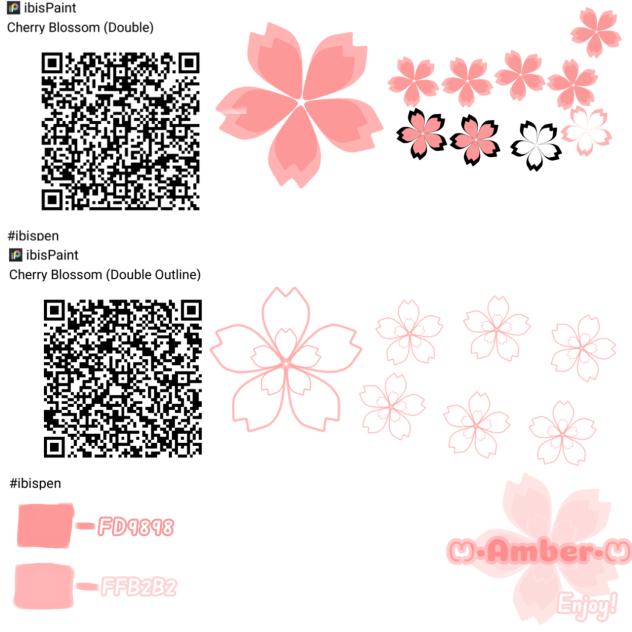 Cherry Blossom brushes 🌸 - ibisPaint