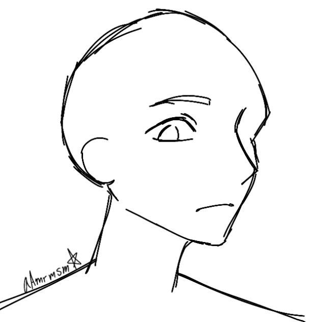 Turning head animation - ibisPaint