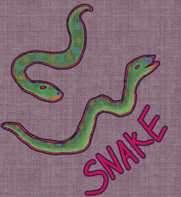 SNAKE - ibisPaint