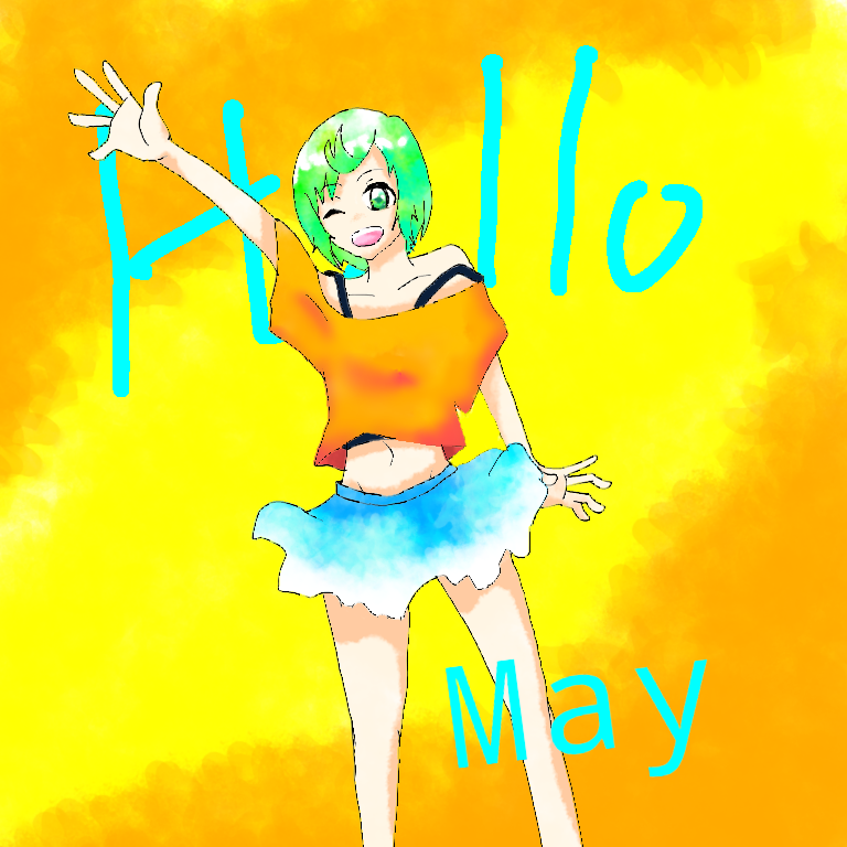 Hello May - ibisPaint