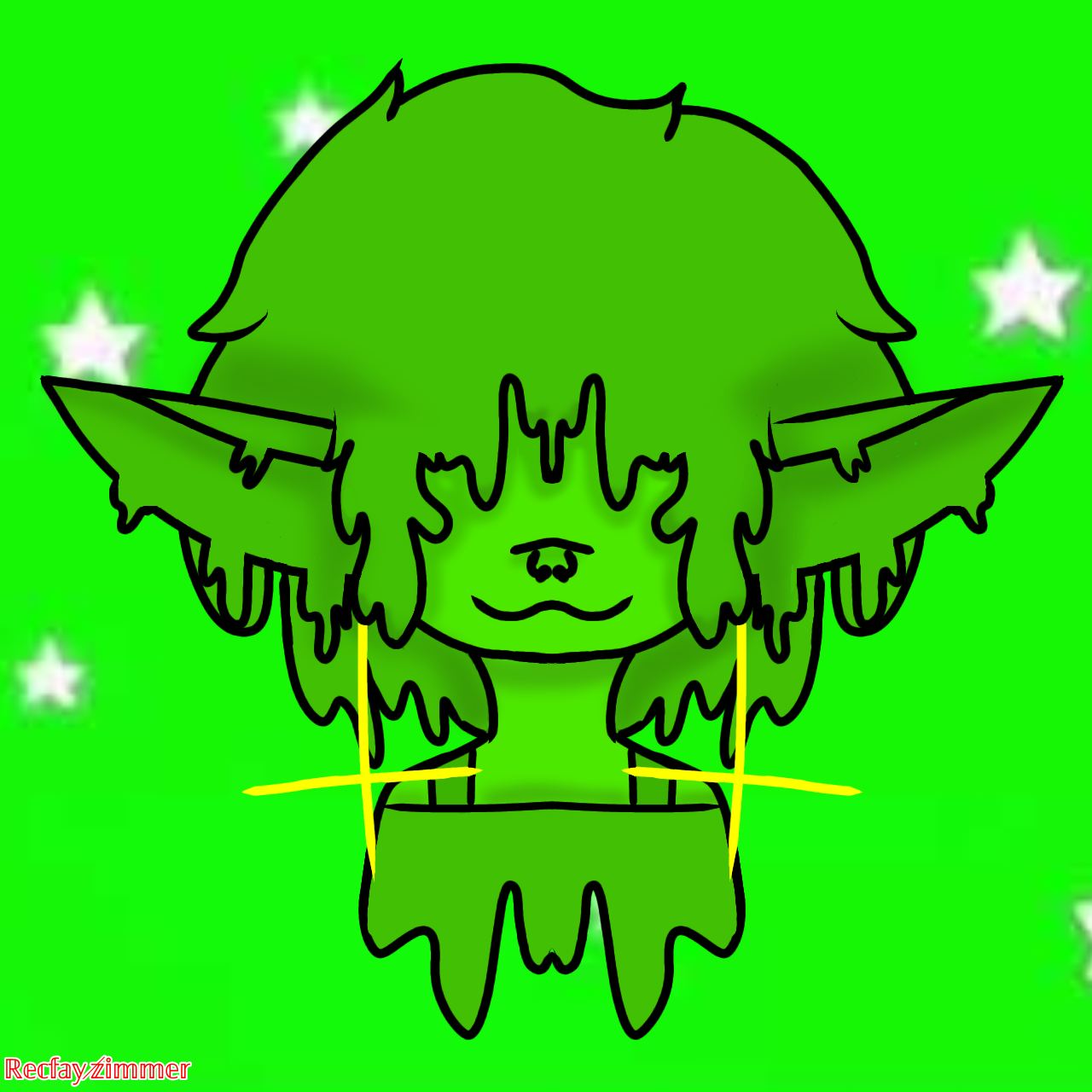 Halloween slime - ibisPaint