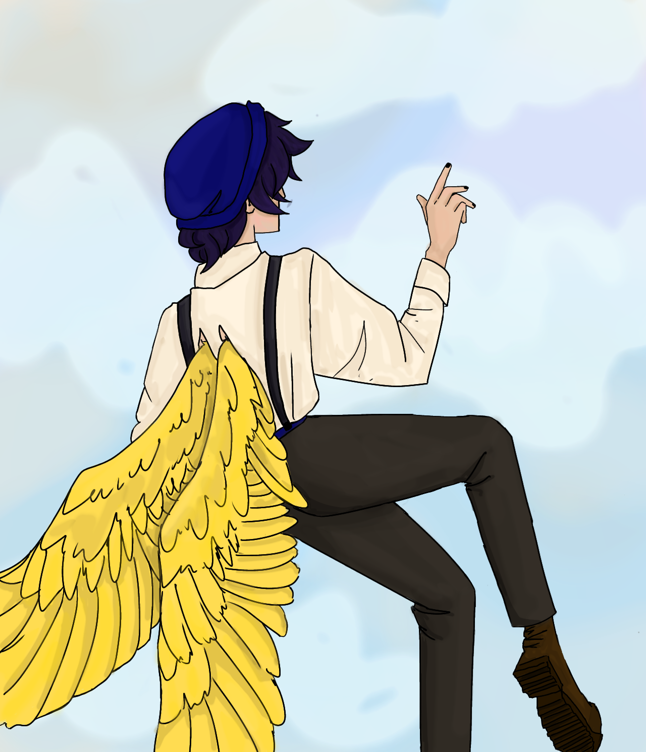 Quackity Dream smp - ibisPaint