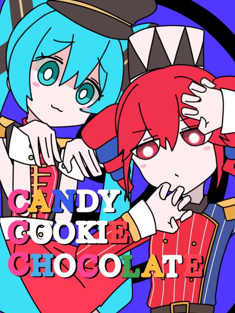 candy cookie chocolate - ibisPaint