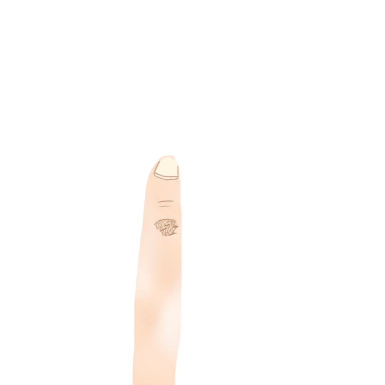 Semi-realistic Finger - ibisPaint