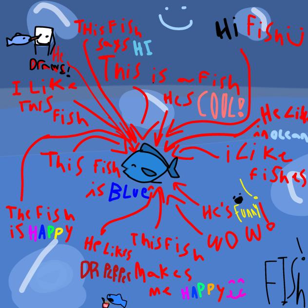 I like this fish 🐟 - ibisPaint