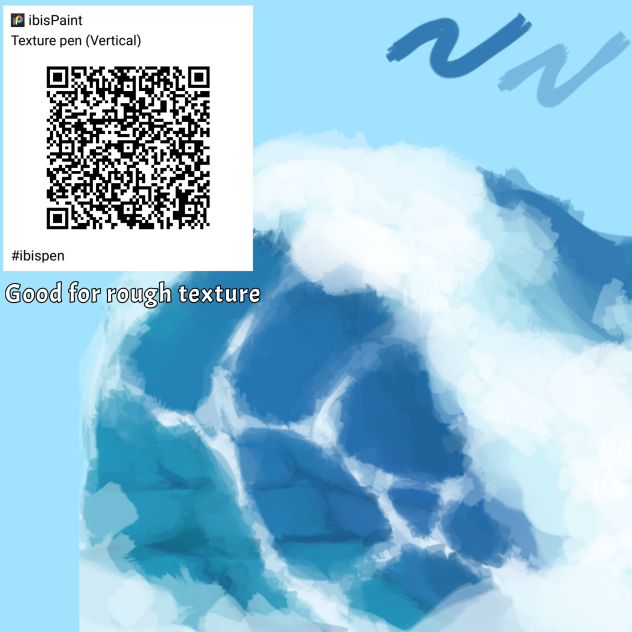 Texture brush (w. Vertical Rotation) - ibisPaint