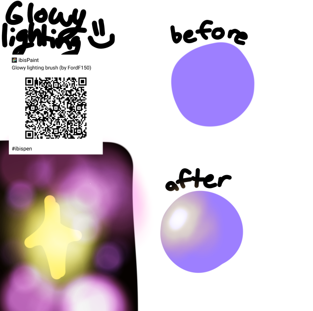 lighting brush - ibisPaint