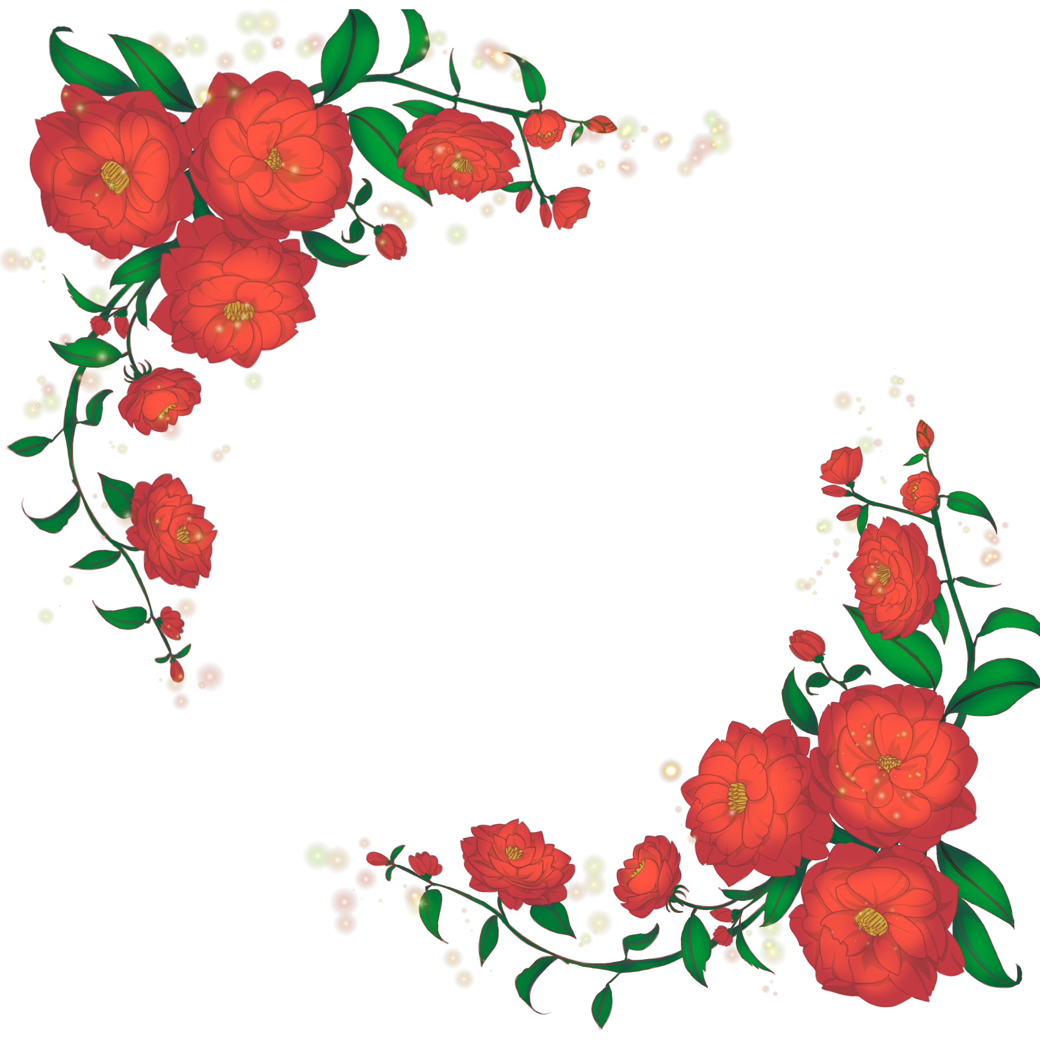 Camellia frame - ibisPaint