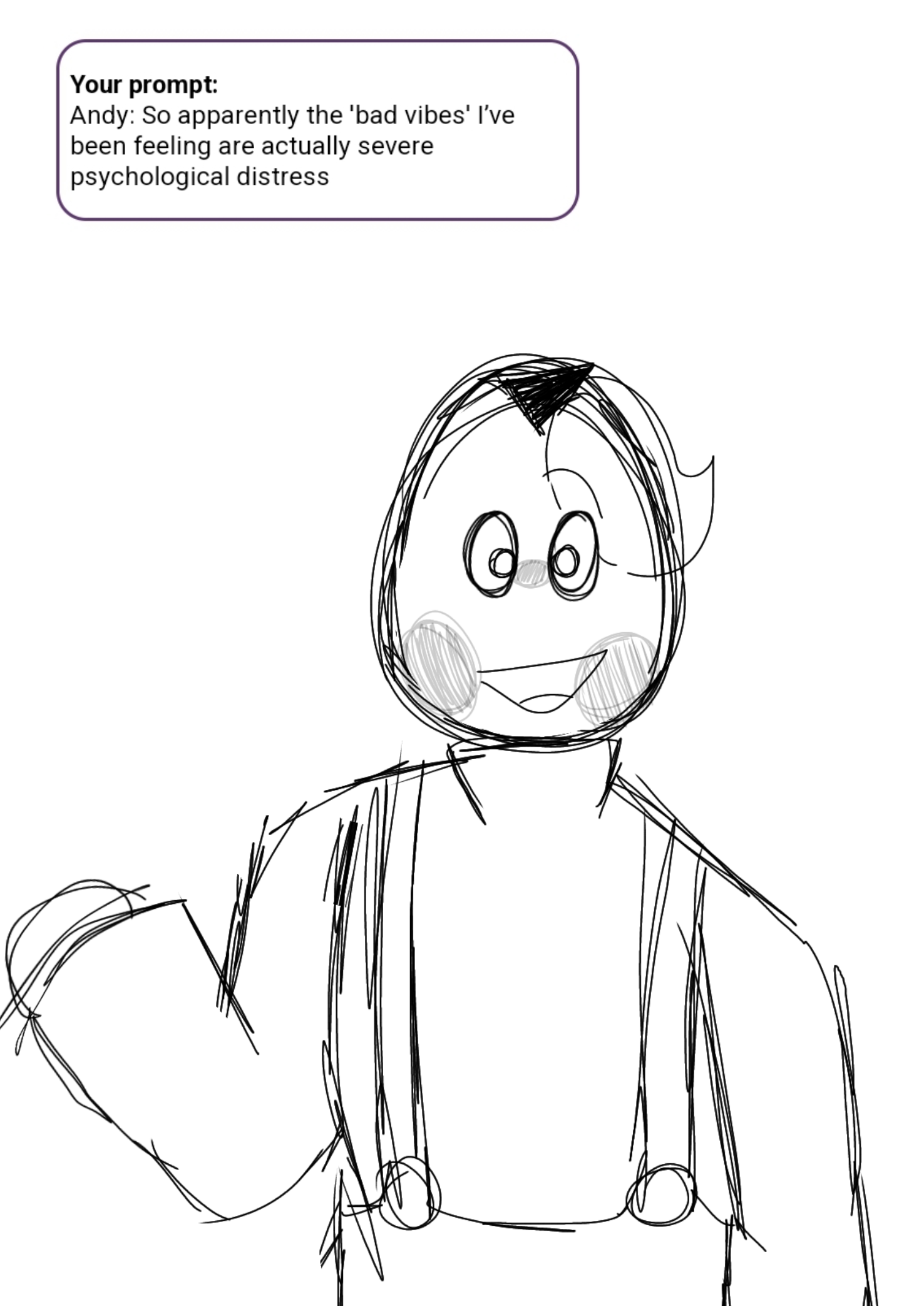 Poor Andy - ibisPaint