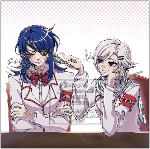 Shiromi x Aoi (2) - Yandere Simulator - ibisPaint