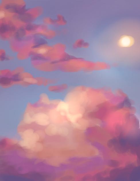 In the sky - ibisPaint