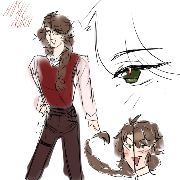 Hoshi Character Reference - ibisPaint