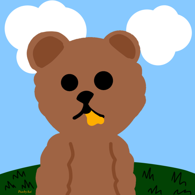 Bear with honey 🍯 - ibisPaint