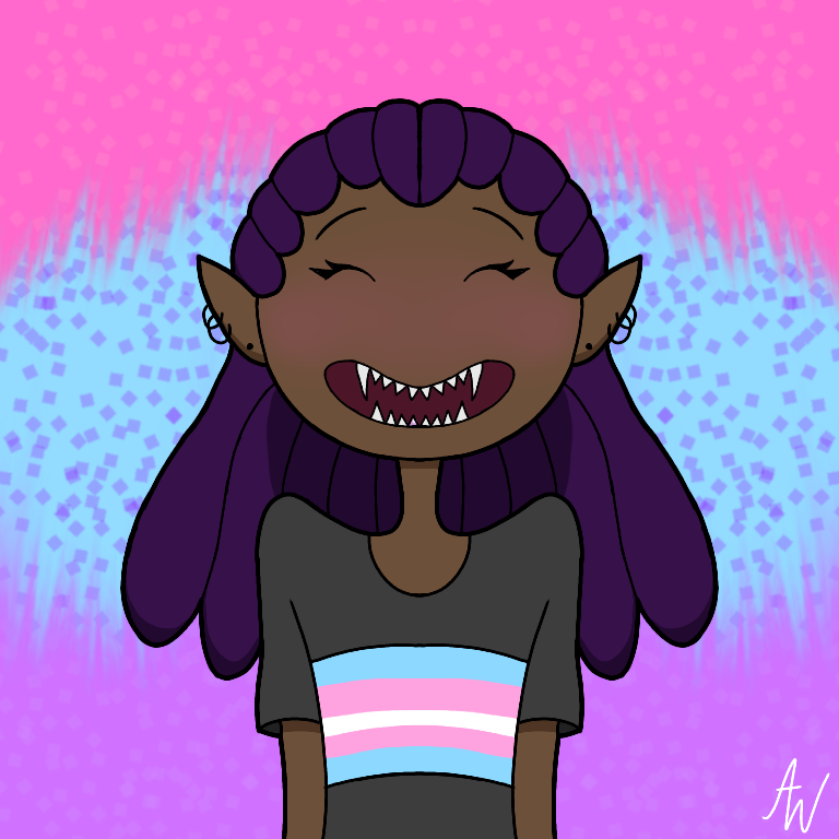 Adorable Trans Vampire - ibisPaint