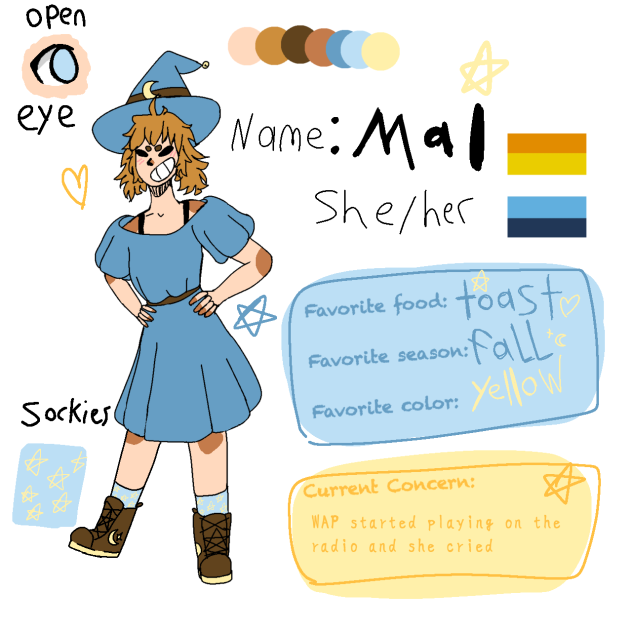 Mai character chart - ibisPaint