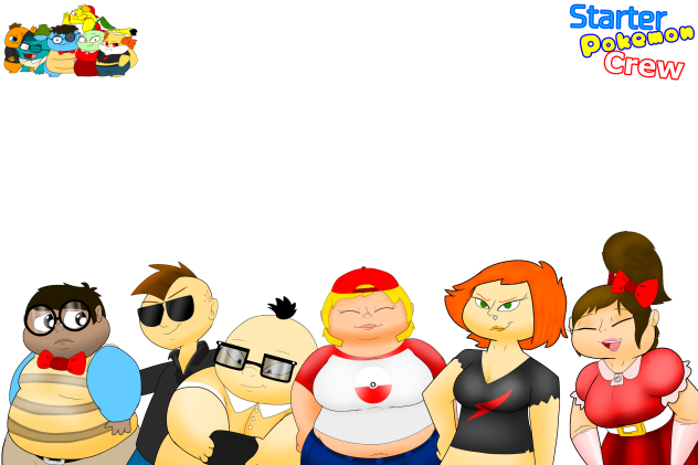 Starter Pokémon Crew Human AU SpeedDraw - ibisPaint