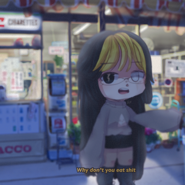 Grocery night with emerald - ibisPaint