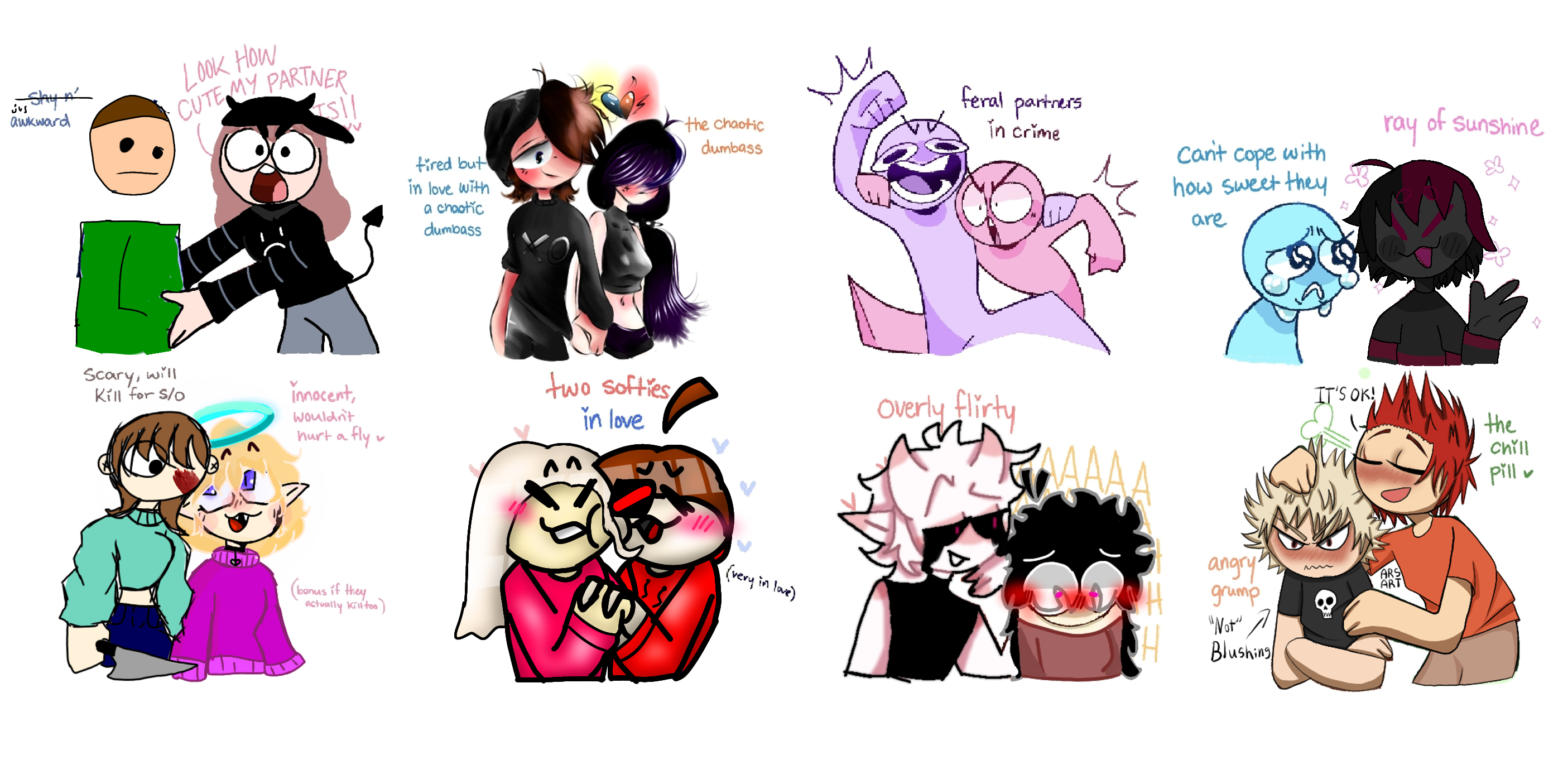 pair cute collab 😁 - ibisPaint