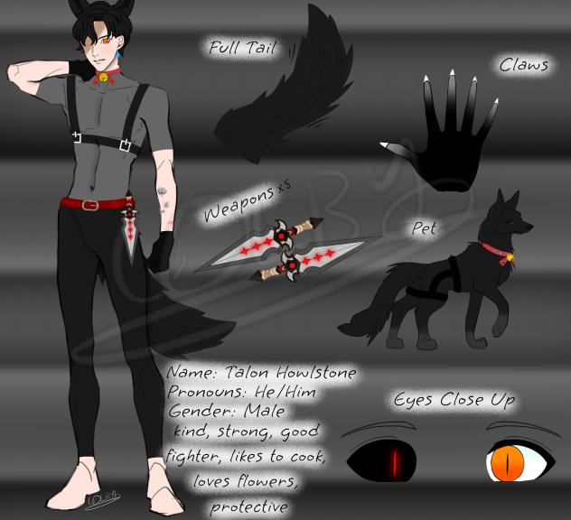 Holwer OC, Talon Howlstone - ibisPaint