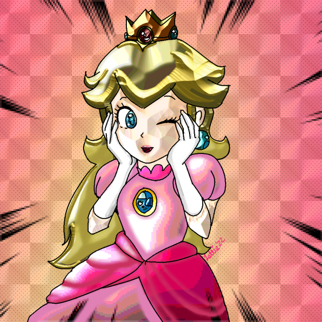 Queen Peach 👑🍑 - ibisPaint