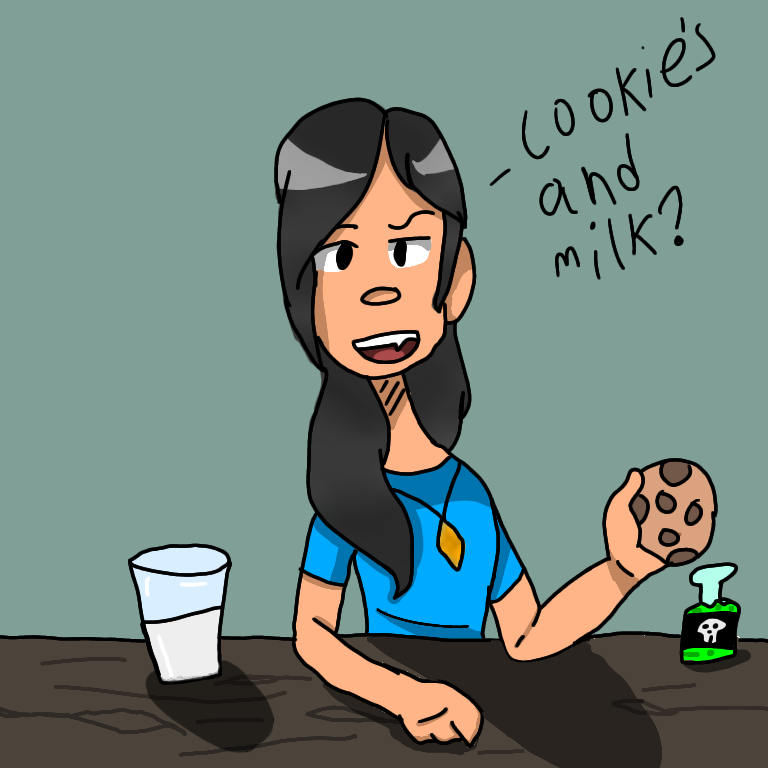 Milk And Cookies - ibisPaint