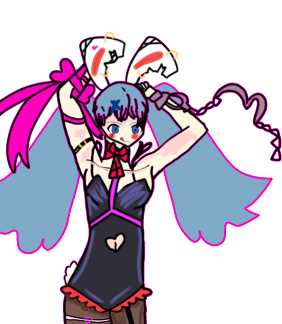 Rabbit hole miku - ibisPaint