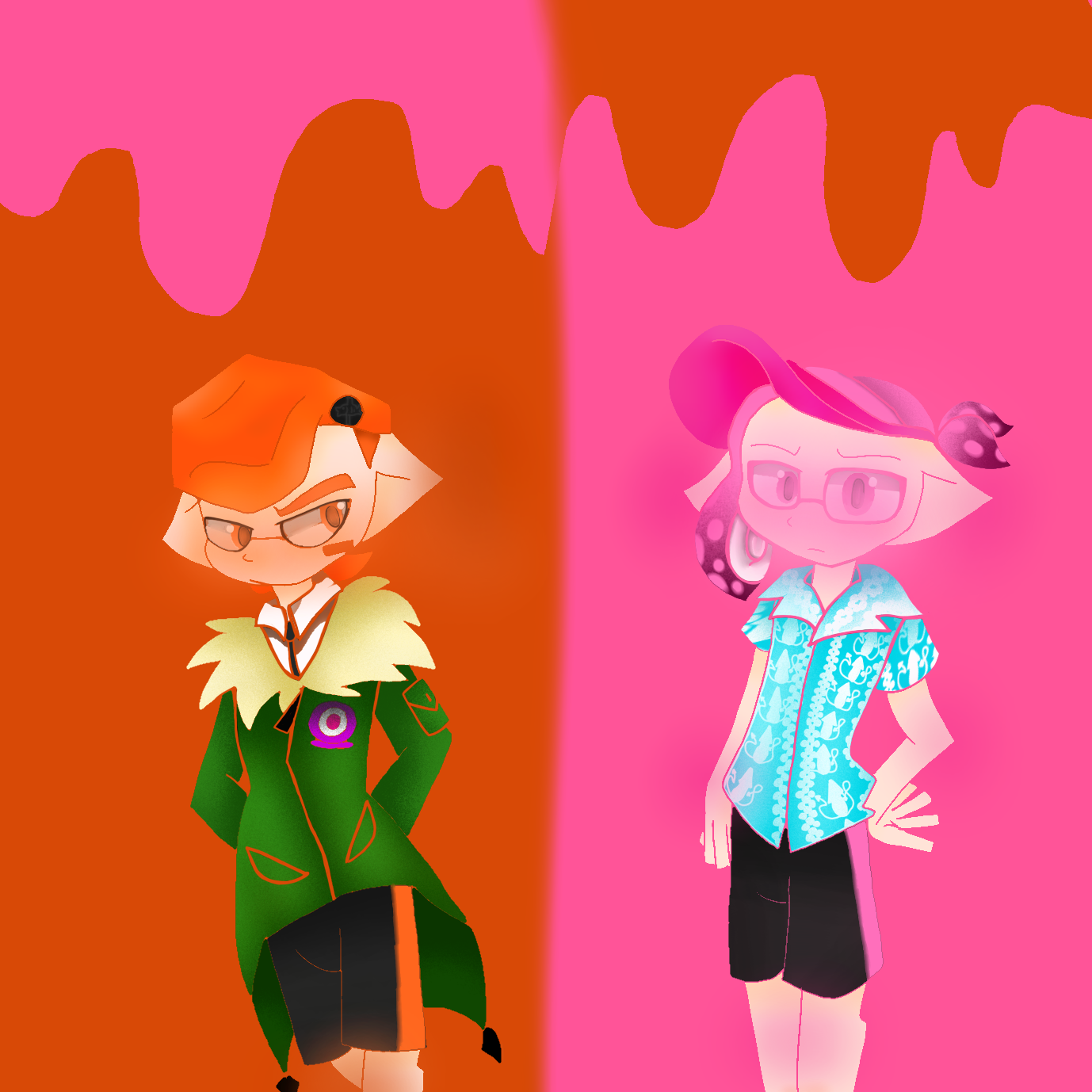 Aloha and Army speedpaint - ibisPaint