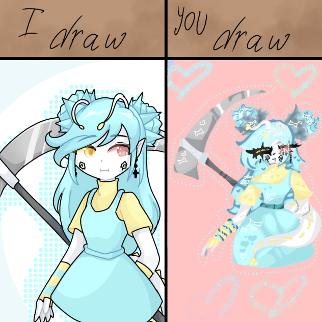 l draw you draw #3 - ibisPaint