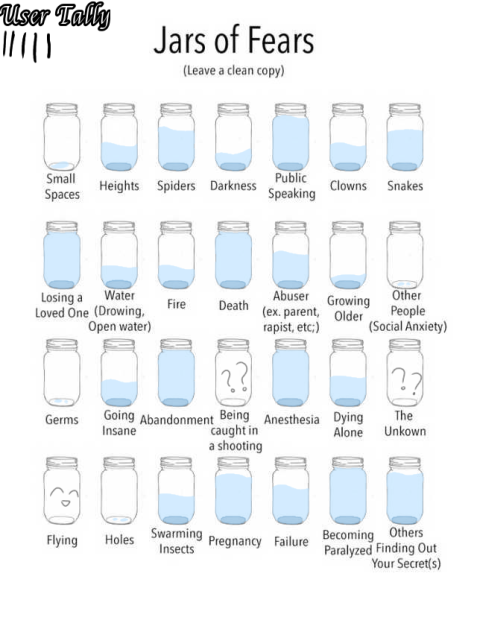 my jars of fears - ibisPaint