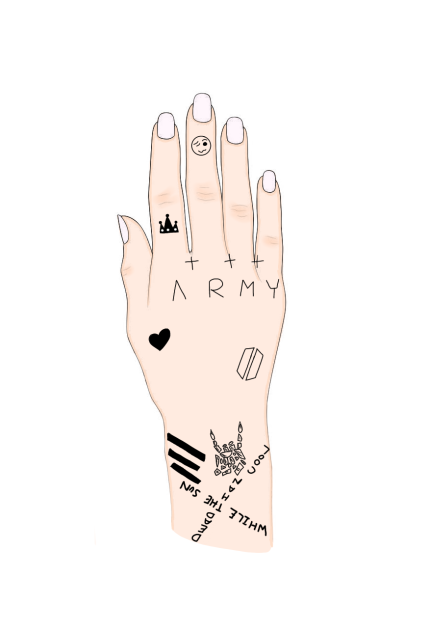 JK tattoo [ Bts ] - ibisPaint
