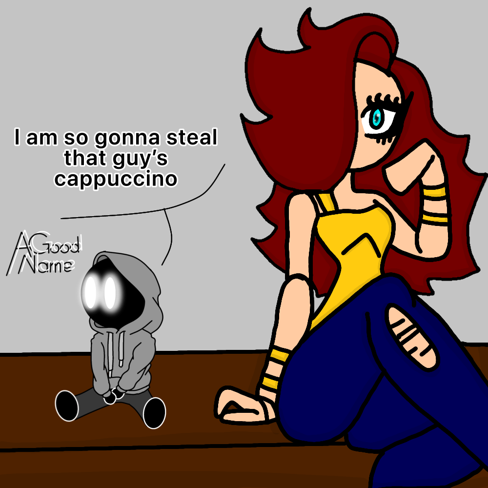 Sitting down collab - ibisPaint