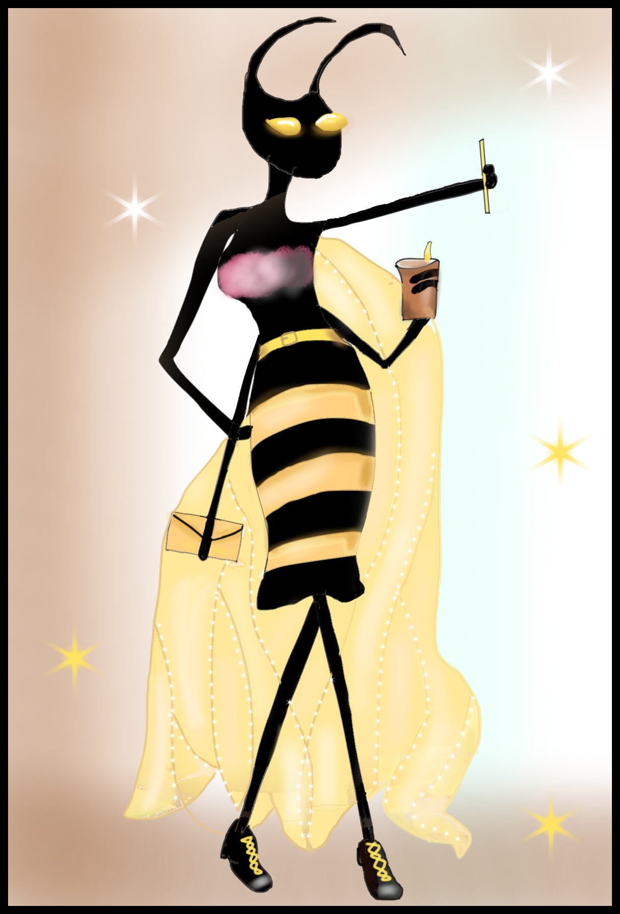 Queen Bee-otch - ibisPaint