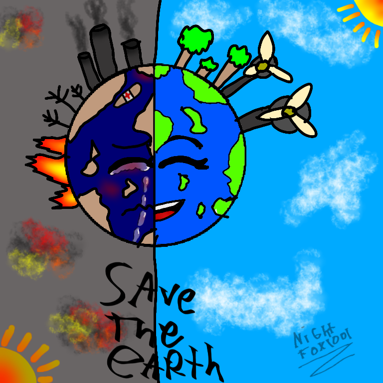 Save the earth - ibisPaint