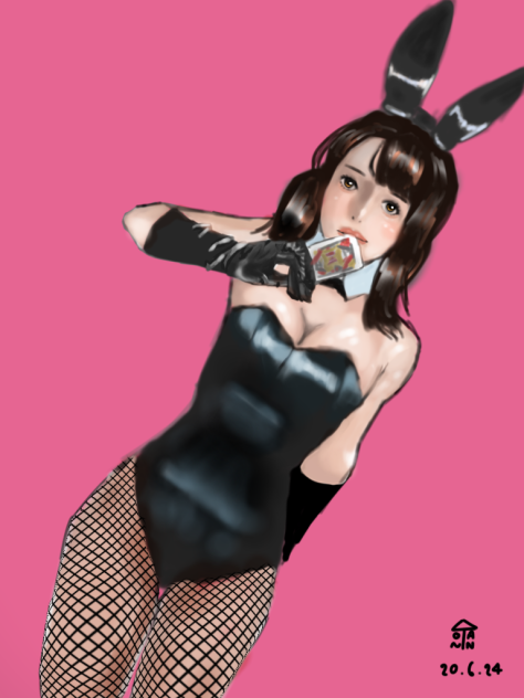 bunny girl - ibisPaint