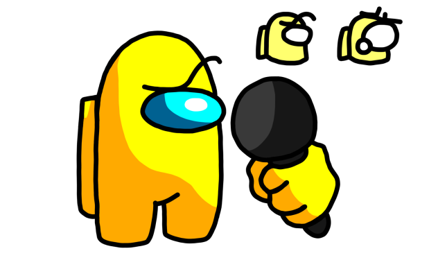 Yellow Crewmate (From an animation) - ibisPaint