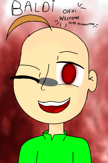 baldi and basics - ibisPaint