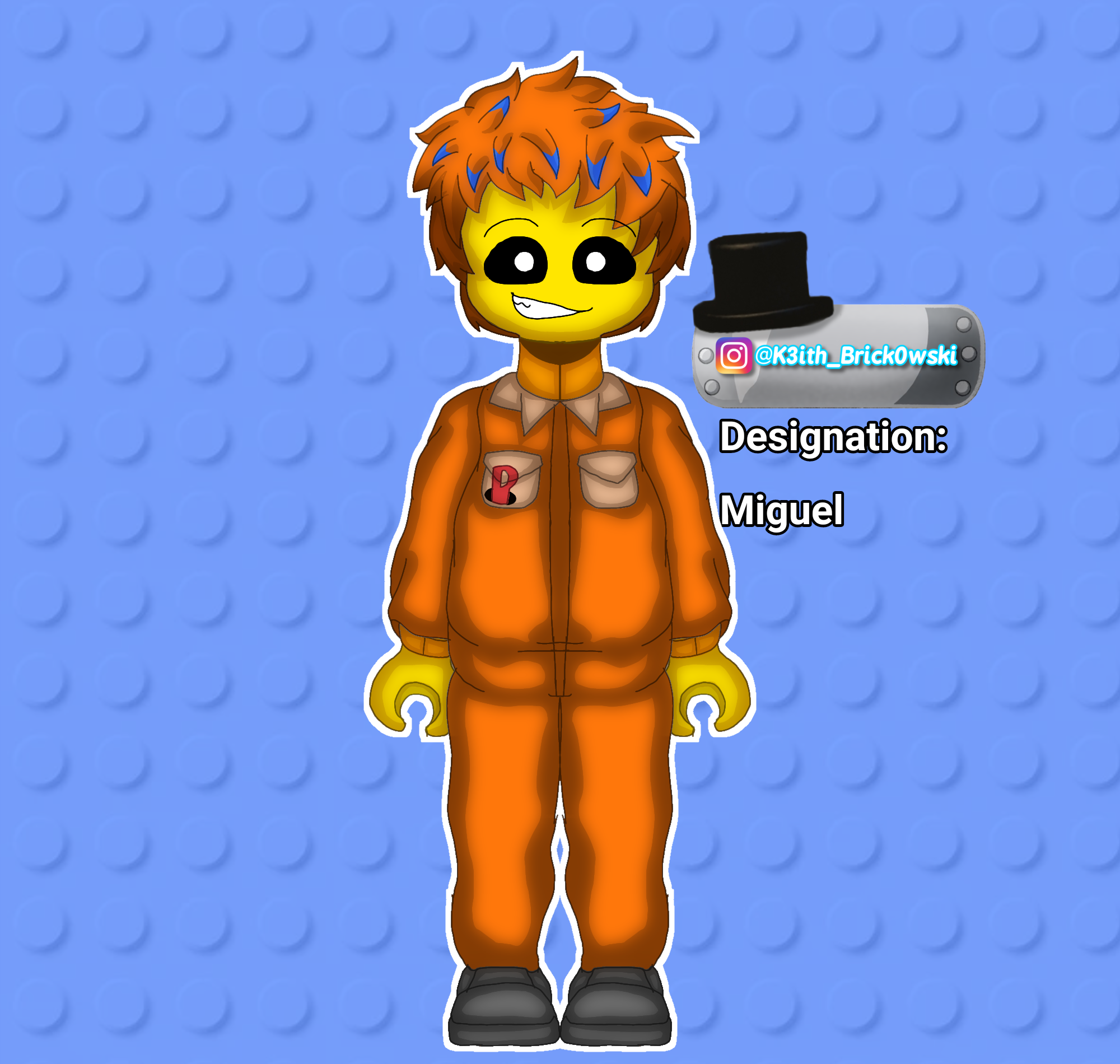 Miguel - Poppy Playtime AU + OC - ibisPaint