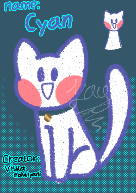 my cute OC💙 - ibisPaint