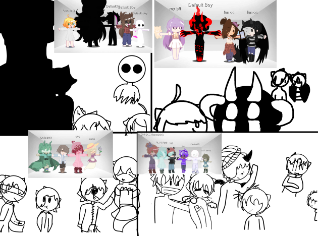 All my OCs - ibisPaint