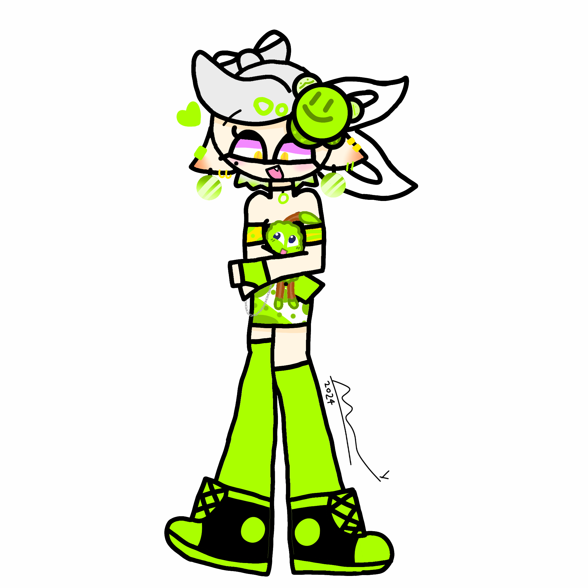 Marie and Furcorn! - ibisPaint