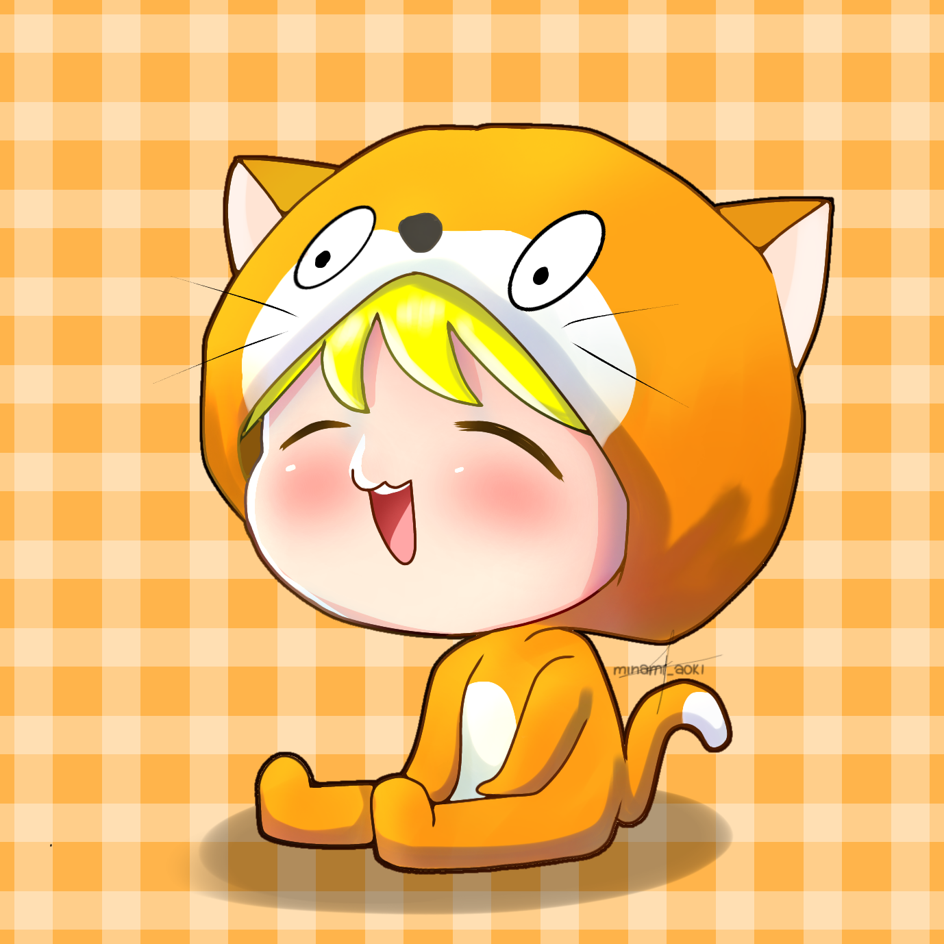 Chibi ver. Scratch Cat - ibisPaint
