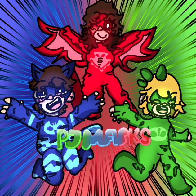 Pj masks - ibisPaint