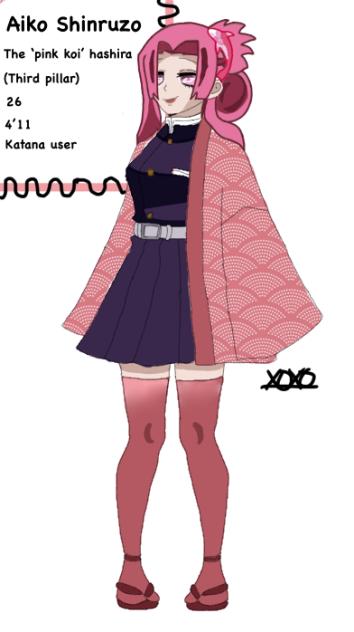 The Pink Koi Hashira (KNY OC) - ibisPaint