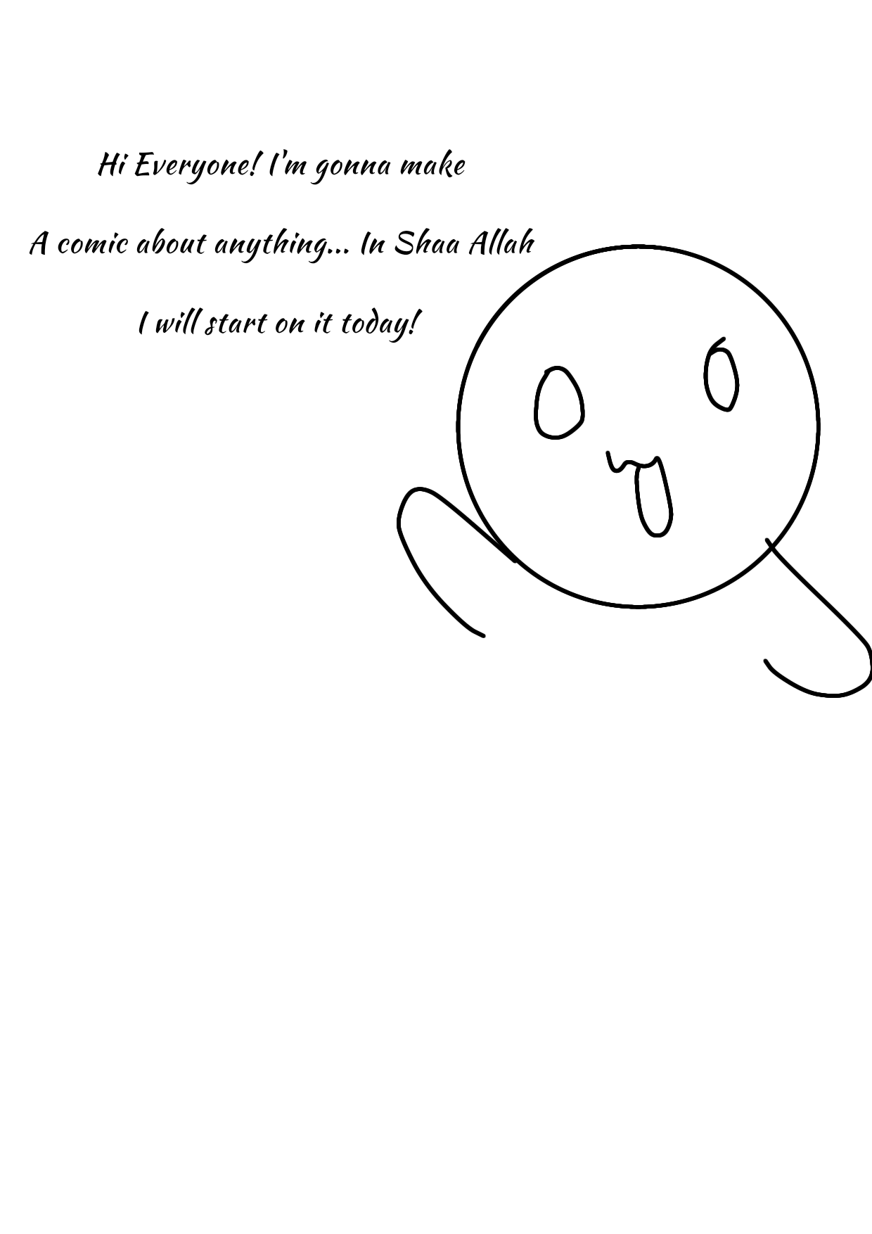 A new comic coming soon - ibisPaint