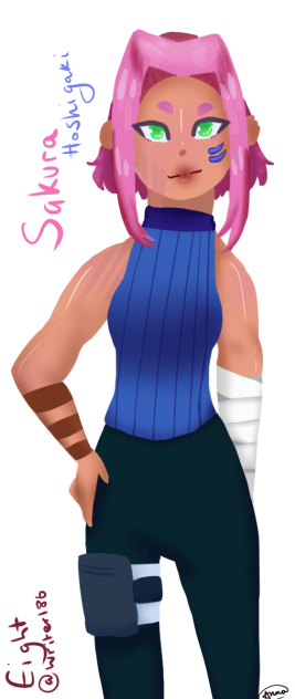 Eight (Sakura) -writer186 - ibisPaint