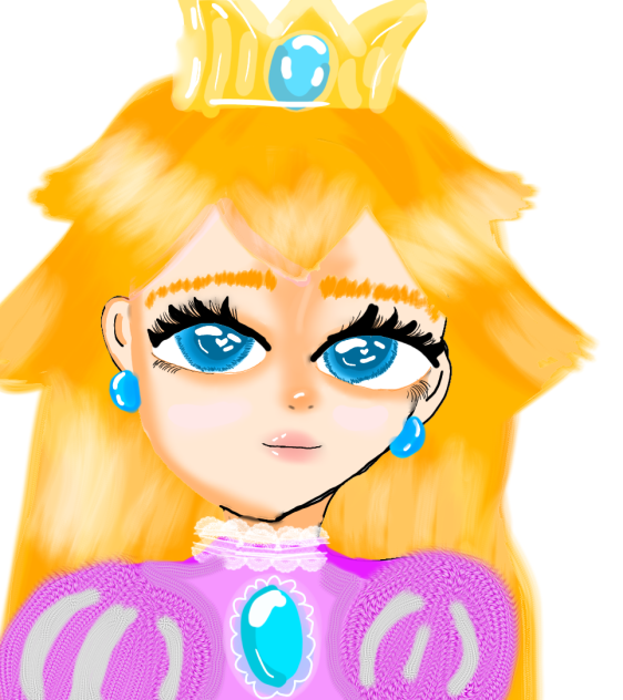 Princess Peach - ibisPaint