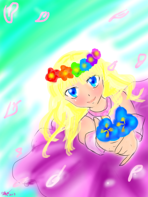 Princess flower - ibisPaint